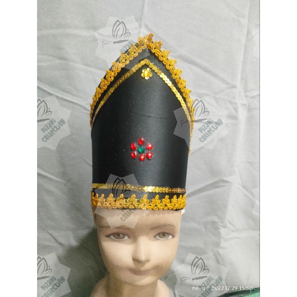 Jual topi baju adat aceh / topi karnaval / mahkota karnaval /aksesoris ...
