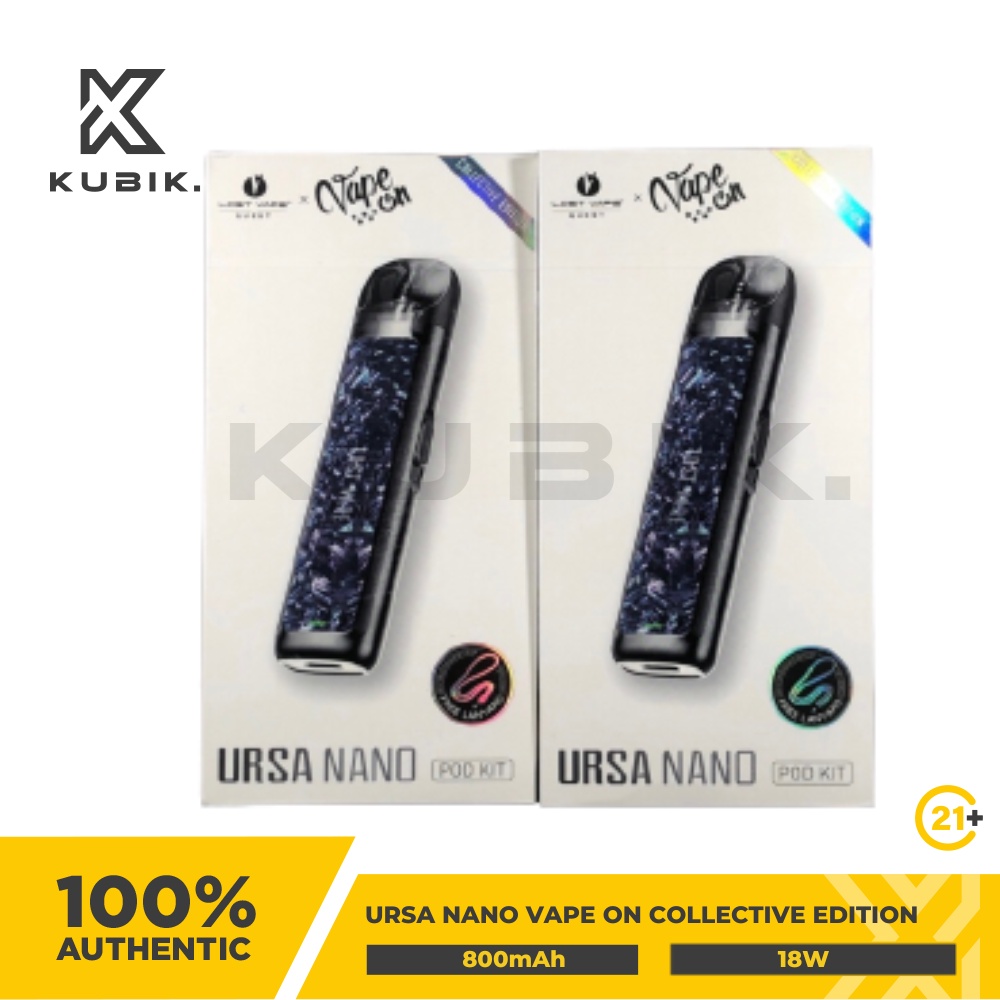 Jual Ursa Nano Vape On Collective Edition 18W 800mAh Pod Kit by Lost ...