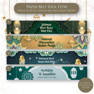 Jual Paper Belt idul fitri, Paper Belt lebaran, Dekorasi Kue dan ...