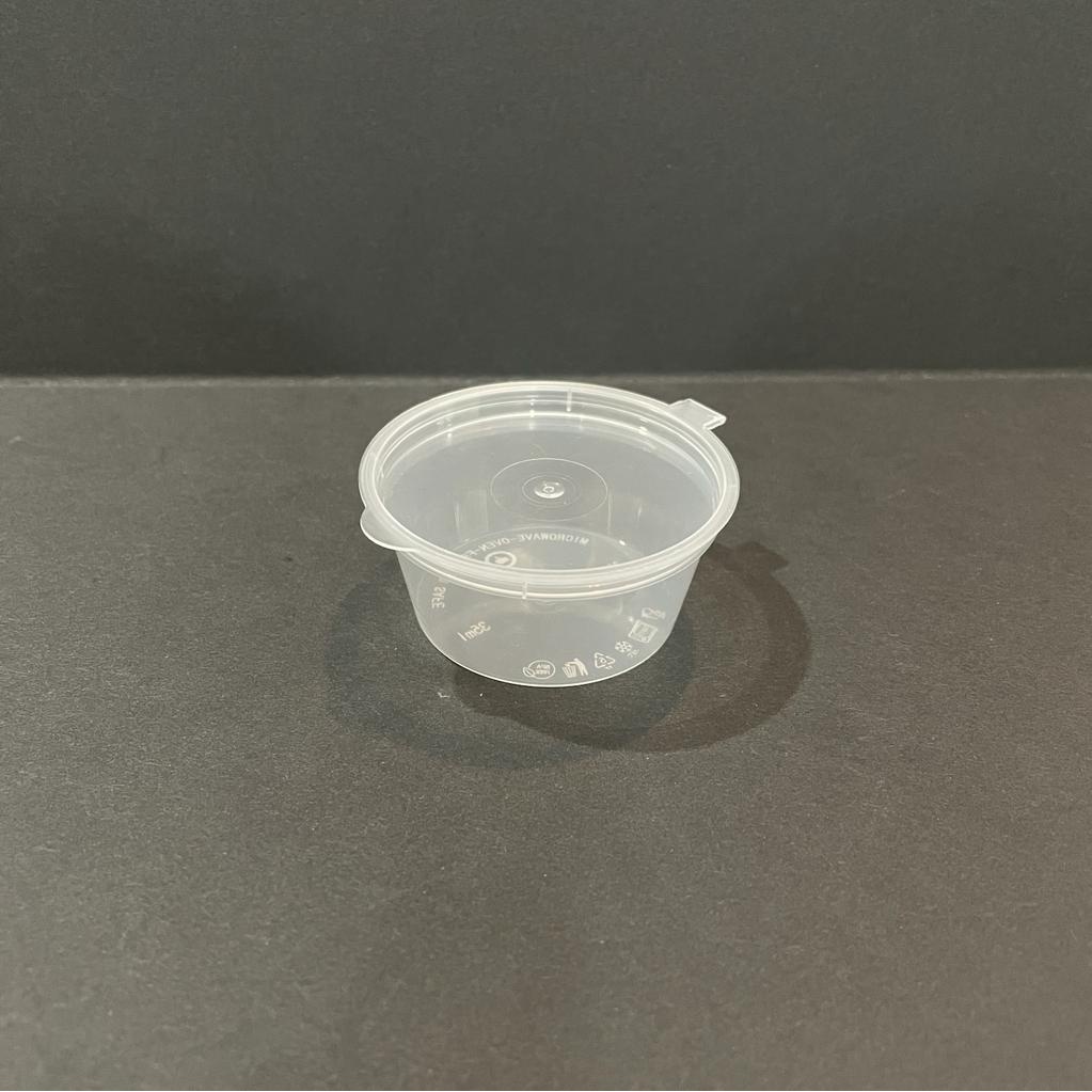 Jual Sauce Container KLIR 35ml / Tempat Saos Plastik / Cup Sambal @50 ...