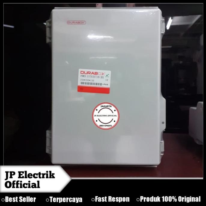 Jual Durabox Junction Box Plastik Abs 250 X 350 X 150Mm + Baseplate ...