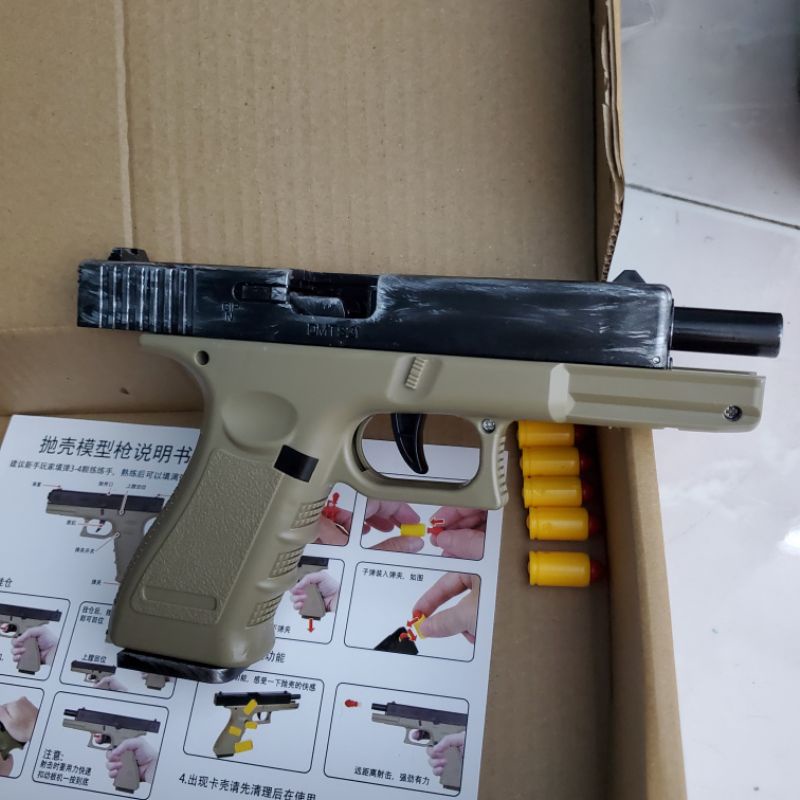 Jual Mainan Glock Ejecting Shell Blowback | Shopee Indonesia