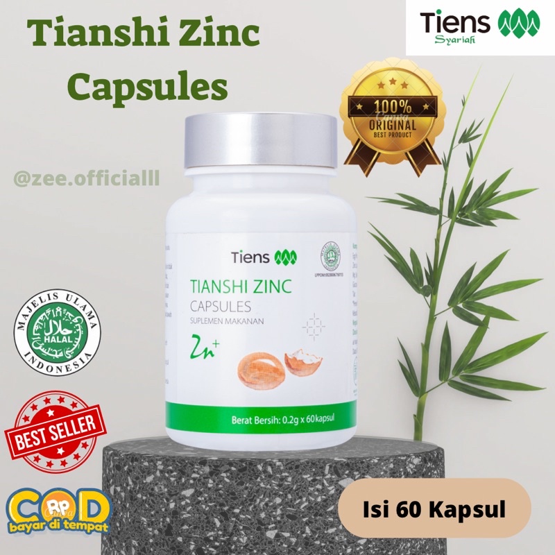 Jual Tianshi Zinc Capsules / Tiens / Penambah Nafsu Makan / Peninggi ...