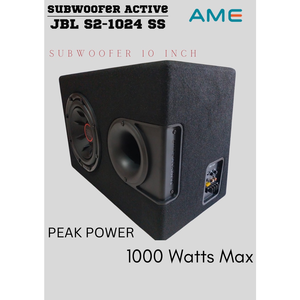 Jual Subwoofer Aktif BassBox JBL S2-1024SS 10 Inch Bass Box 1000 Watt Max | Shopee Indonesia