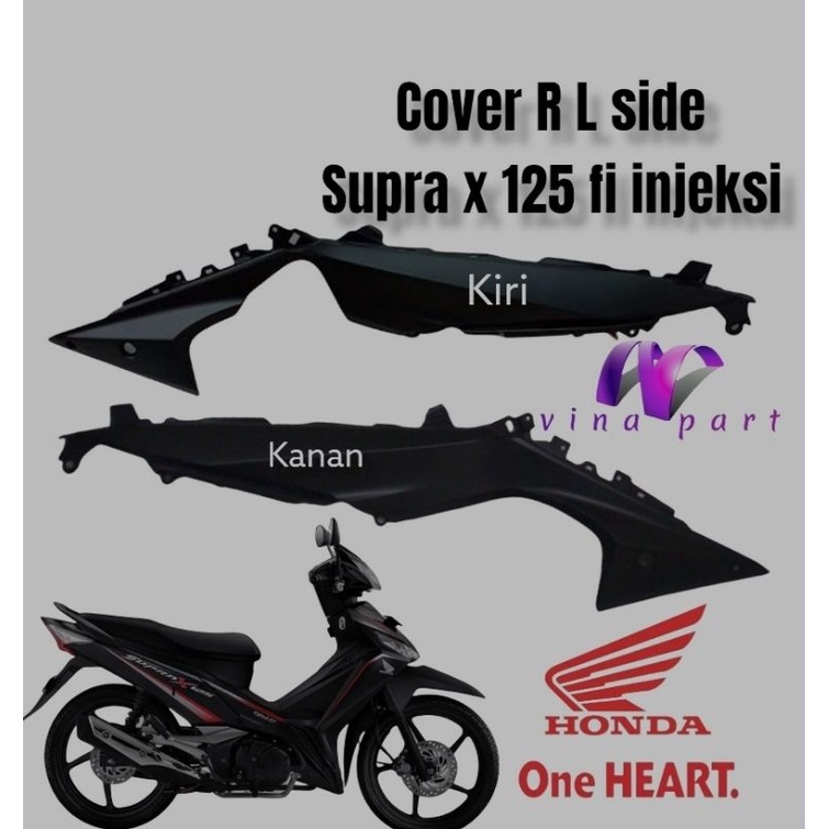 Jual cover R L side sambungan body samping supra x 125 fi injeksi k41 ...