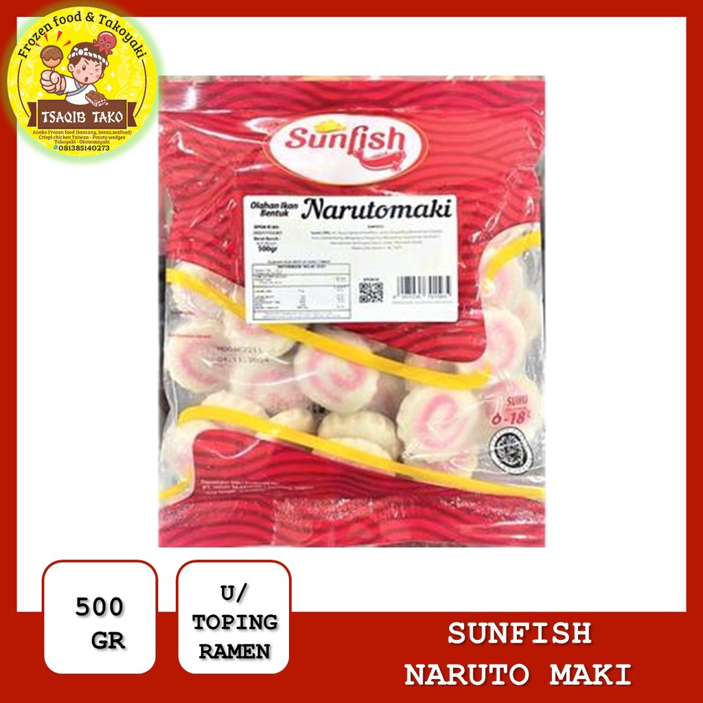 Jual PROMO Sunfish Narutomaki 500gr (Topping Ramen atau Fish Cake ...