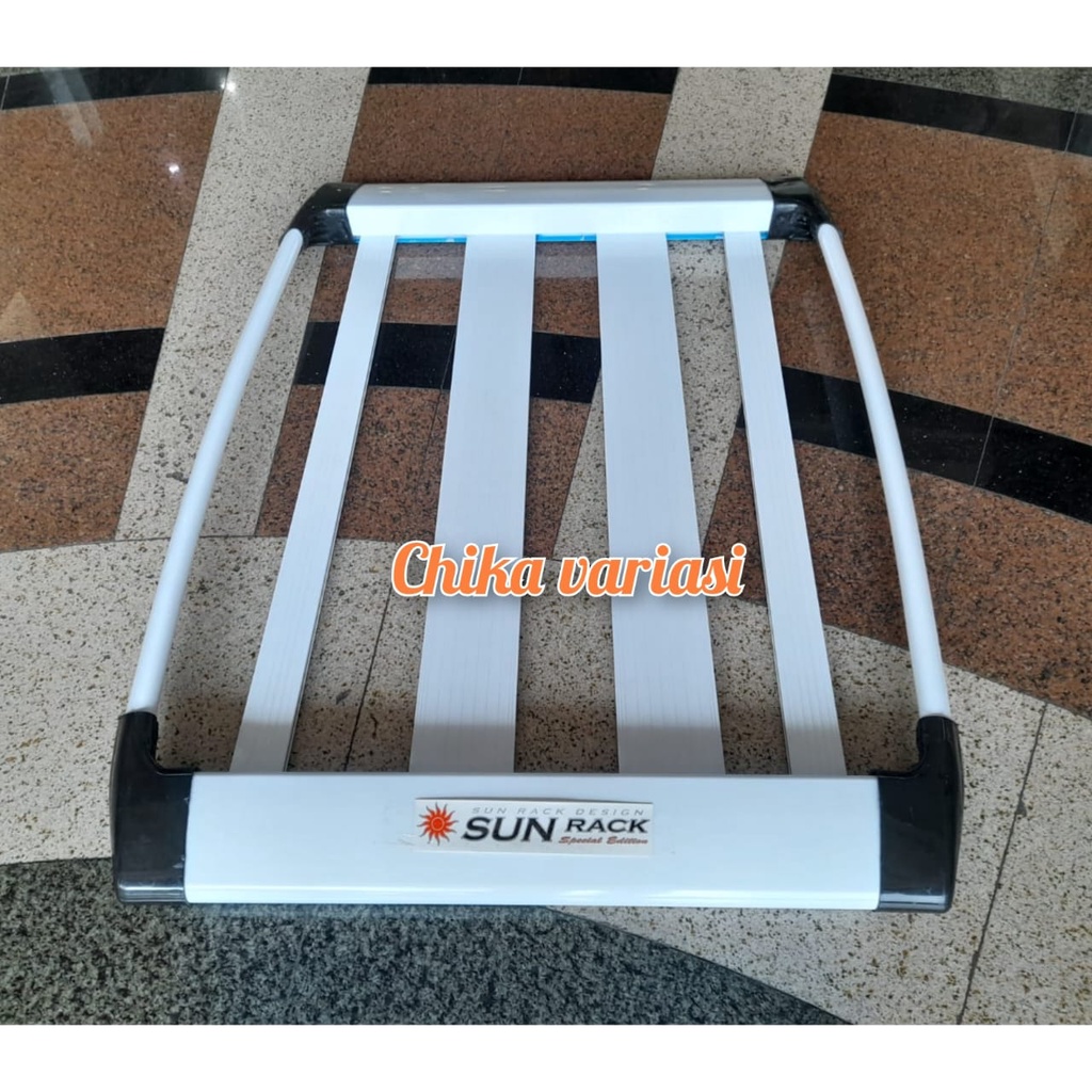 Jual Rak Bagasi Atas Sun Rack Oval Dan Kaki Jepit Roof Rail Khusus ...