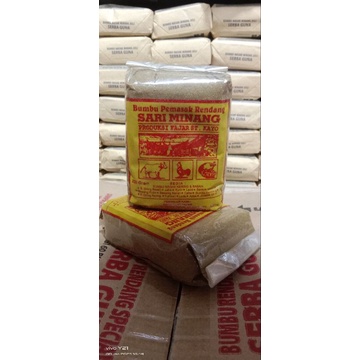 Jual bumbu pemasak rendang sari minang 250g//ASLI MINANG SHOP | Shopee ...
