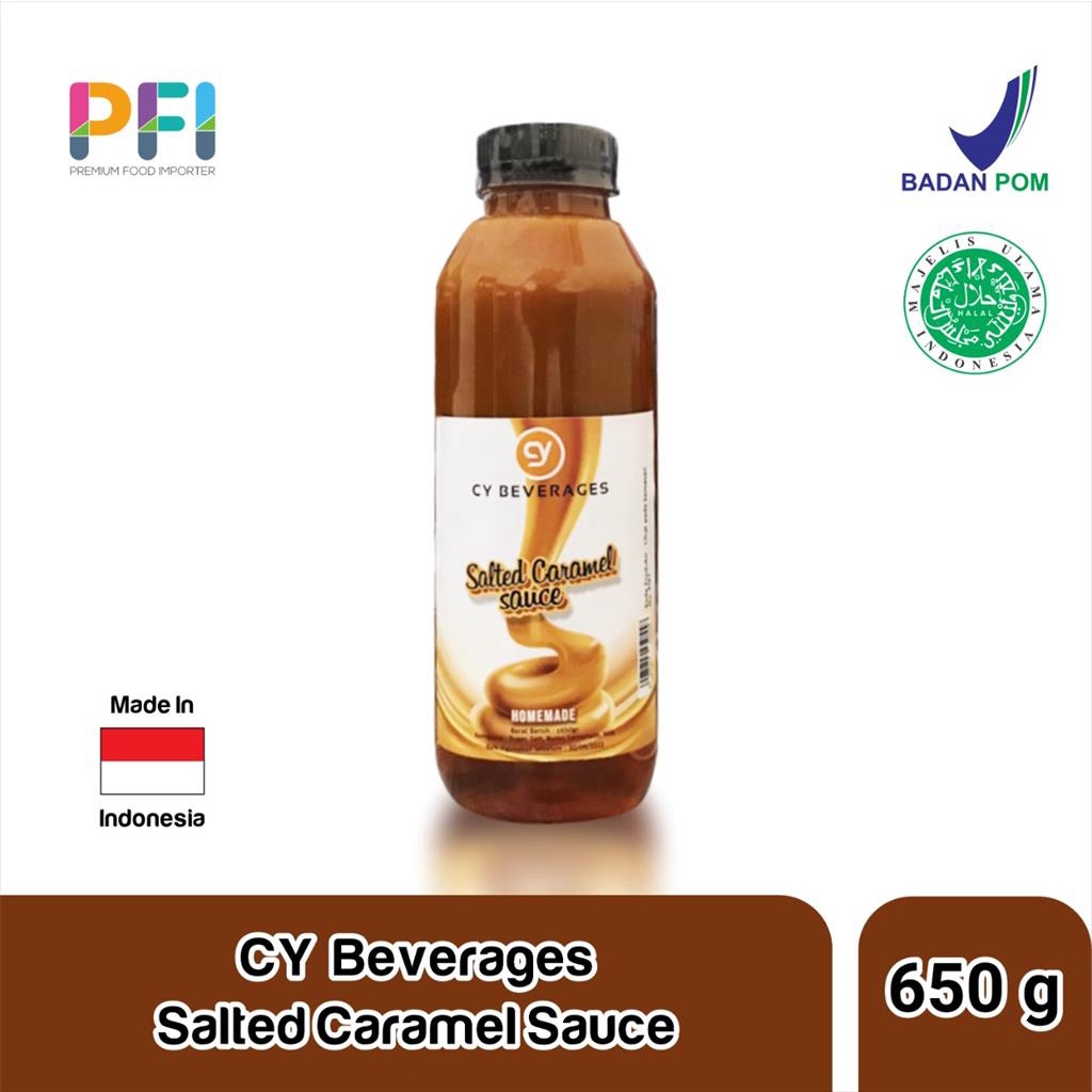 Jual Salted Caramel Sauce CY 650g | Shopee Indonesia