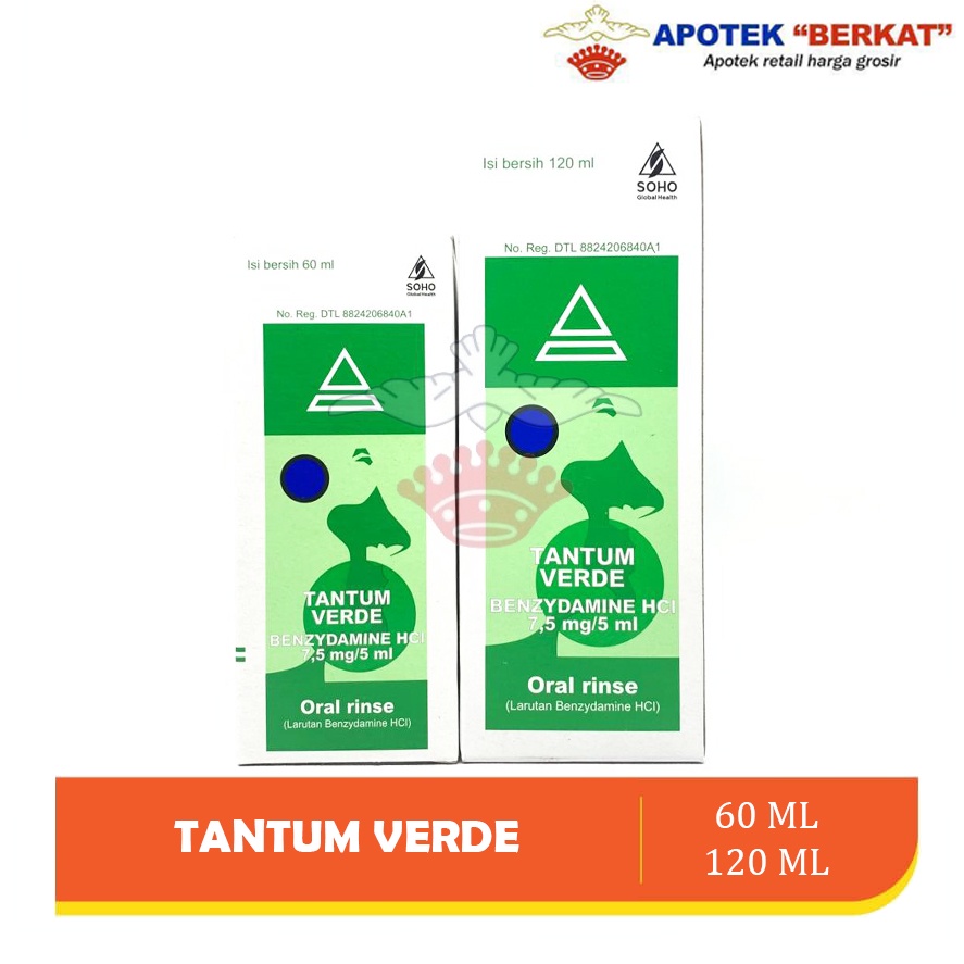 Jual Tantum Verde 60/120 ml (Obat Kumur) | Shopee Indonesia