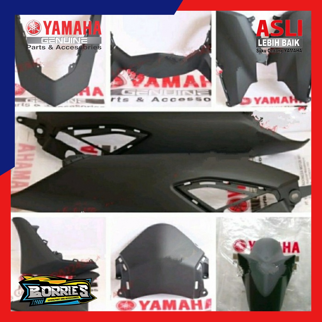 Jual body halus fullset nmax old hitam doff 2DP-P7 original yamaha ...