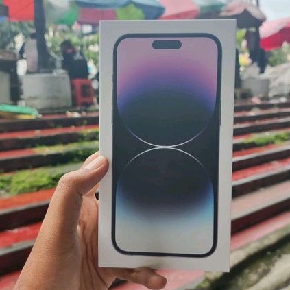 Jual Handphone 14 Pro Max 128GB Garansi Resmi Deep Purple | Shopee ...