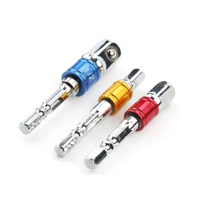 Jual Adapter Hex Key Shock Mesin Bor Impact Driver Wrench Adaptor Kunci ...