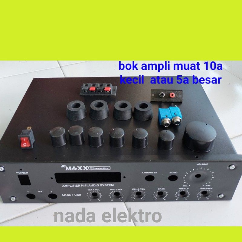 Jual BOK AMPLI power TYPE AP 06+LbUSB " + acesoris | Shopee Indonesia