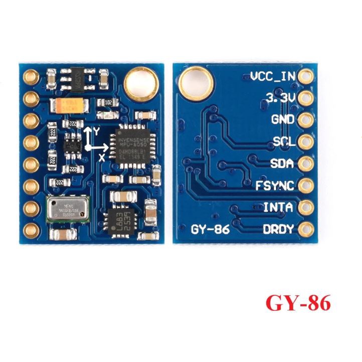 Jual GY-86 MPU6050 HMC5883L MS5611 10DOF IMU Sensor Module 3 Axis Accelerometer Gyroscope ...
