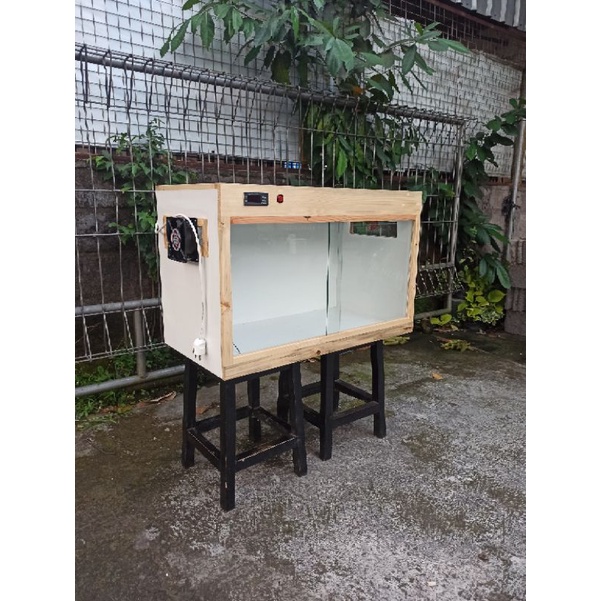 Jual Terrarium Kayu Kandang Reptil 80x40x40cm | Shopee Indonesia