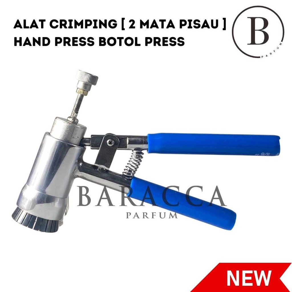 Jual Alat Press Botol Parfum - Hand Clamp Botol Press 2 Mata Pisau ...