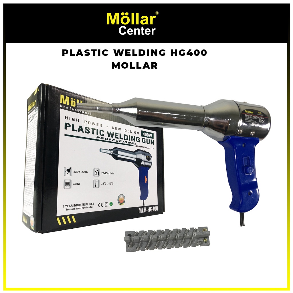 Jual Plastic Welding Hot Gun Mollar MLR HG400 Mesin Las Plastik Pipa ...
