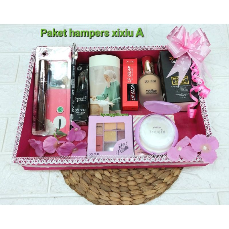 Jual PAKET HAMPERS MAKE UP XIXIU/PAKET MAKE UP XIXIU/HAMPERS KADO ...
