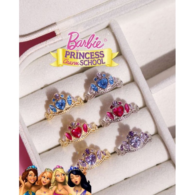 12 Dancing Princesses Birth Stone Ring Gold And Silver