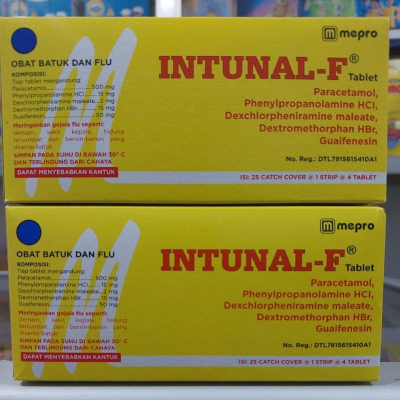 Jual INTUNAL FORTE PERBOX ( 25 X 4 ) | Shopee Indonesia