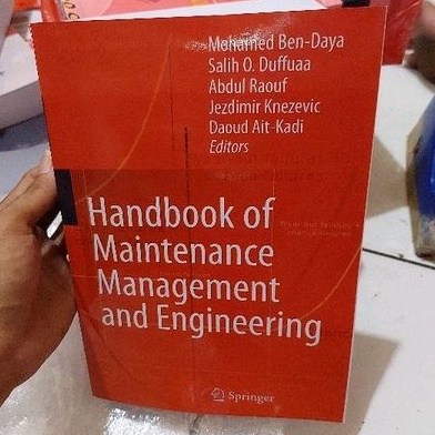 Jual Buku Handbook Of Maintenance Management And Engineering | Shopee ...