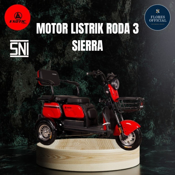 Jual SEPEDA MOTOR LISTRIK RODA 3 SIERRA SIERA PACIFIC EXOTIC | Shopee ...
