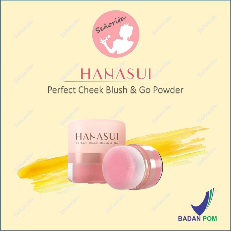 Jual HANASUI Perfect Cheek Blush & Go 2.5g | Shopee Indonesia