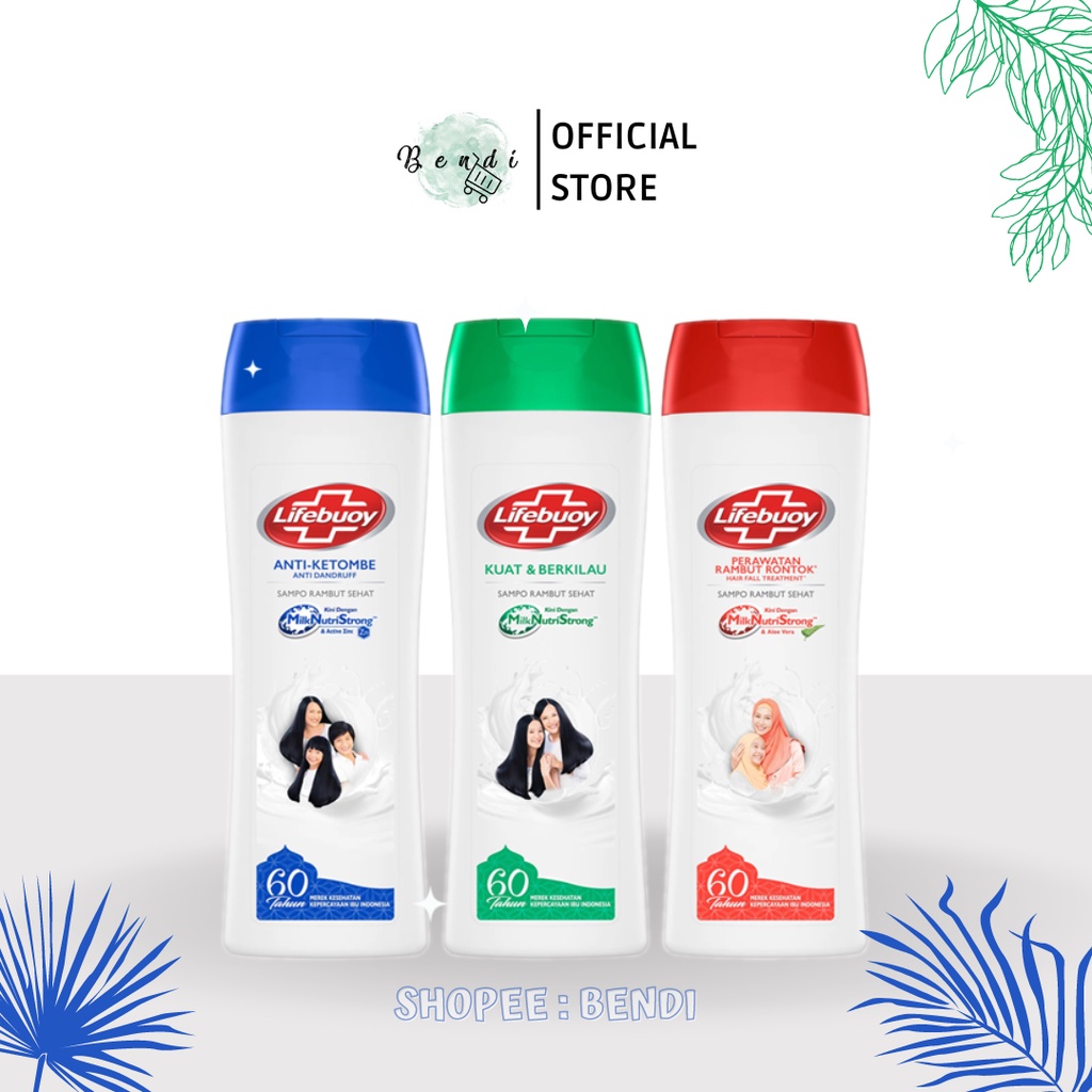 Jual LIFEBUOY Shampoo 70 ml | 100 ml | Anti Ketombe | Kuat dan Berkilau | Perawatan Rambut ...