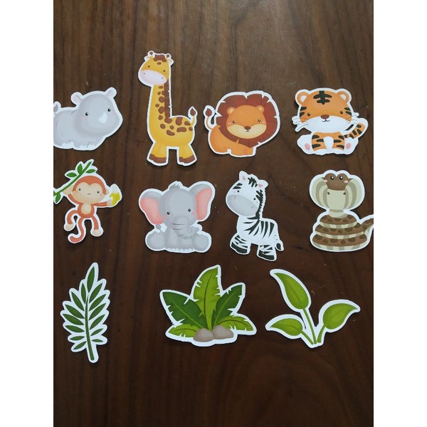 Jual TOPPER KUE/TOPPER PUDDING/TOPPER KUE BABY ANIMAL/TOPPER PUDDING ...