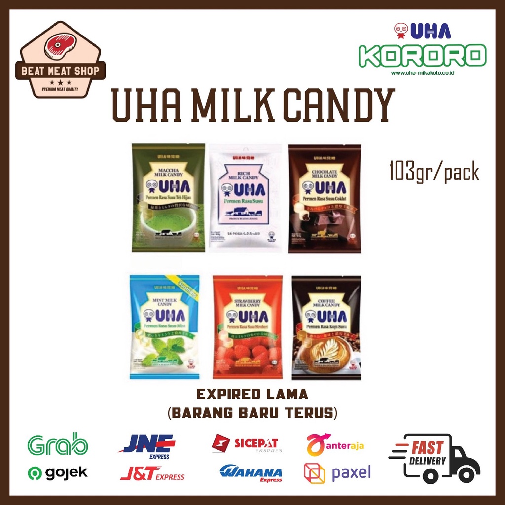 Jual UHA Milk Candy Permen Susu Rasa Maccha Coffee Strawberry | Shopee ... Jual UHA Milk Candy Permen Susu Rasa Maccha Coffee Strawberry | Shopee ...
