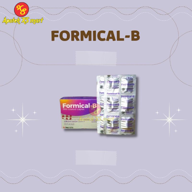 Jual FORMICAL B - MEMENUHI KEBUTUHAN KALSIUM IBU HAMIL DAN MENYUSUI ...