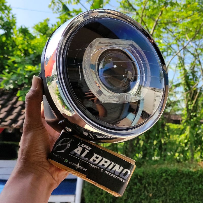 Jual BILED Tiger Revo headlamp tirev set biled Shroud BMW set | Shopee ...