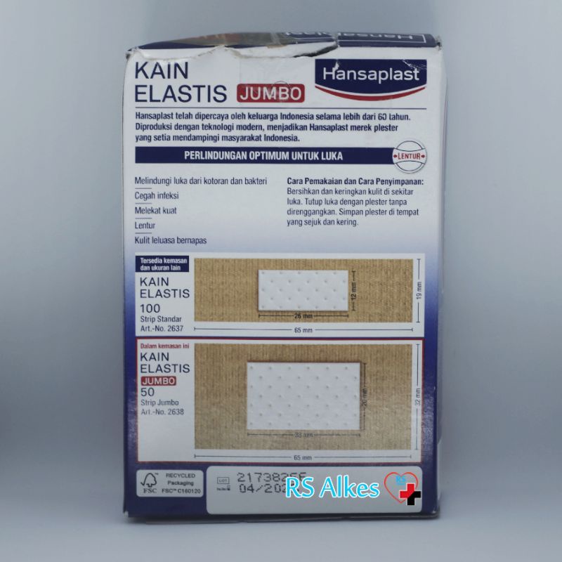 Jual Hansaplast JUMBO Perban Luka besar | Shopee Indonesia