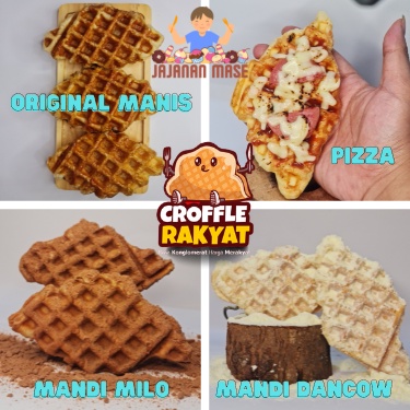 Jual Croffle Rakyat Jajanan Mase (Frozen Food) | Shopee Indonesia