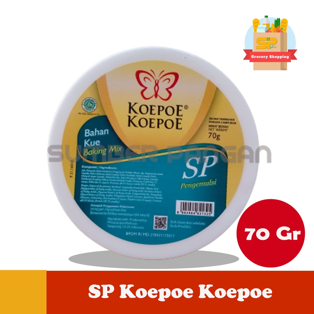 Jual KOEPOE KOEPOE SP ( K ) 30 Gram & SP ( B ) 70 Gram | Shopee Indonesia