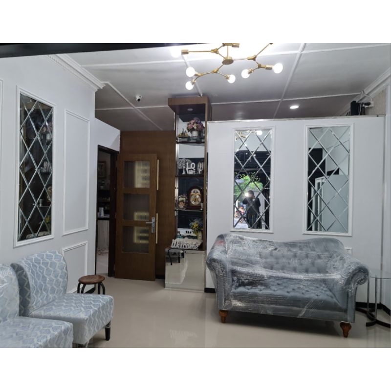 Jual kaca cermin bevel custom ukuran - cermin bevel - cermin dinding ...