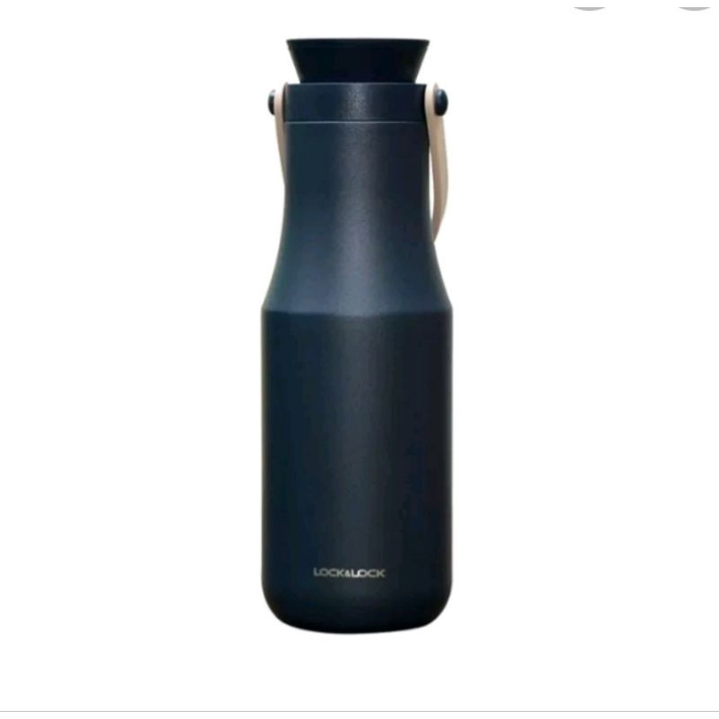 Jual LocknLock Botol Minum Locknlock Metro Double Tumbler 470 ml Navy ...
