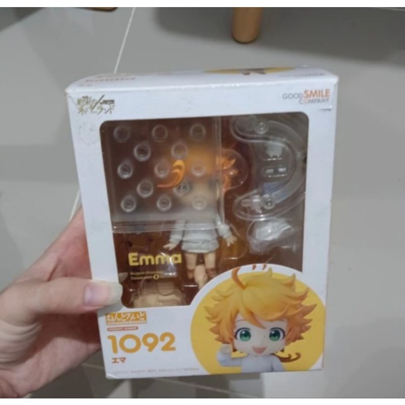 Jual original nendoroid emma the promised neverland tpn bib preloved ...