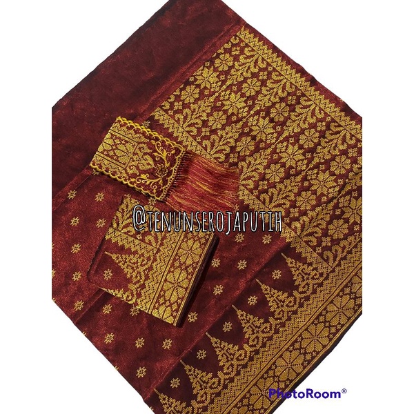 Jual kain songket tenun bengkalis RIAU | Shopee Indonesia