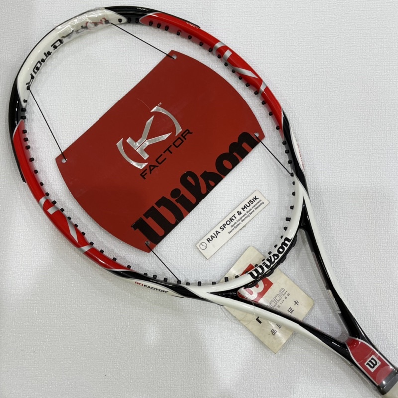 Jual RAKET TENIS WILSON K FACTOR SIX ONE - TEAM 95 F - 289g - T7865C ...