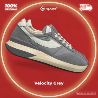 Jual [ORIGINAL] Sepatu Compass Velocity Grey | Shopee Indonesia