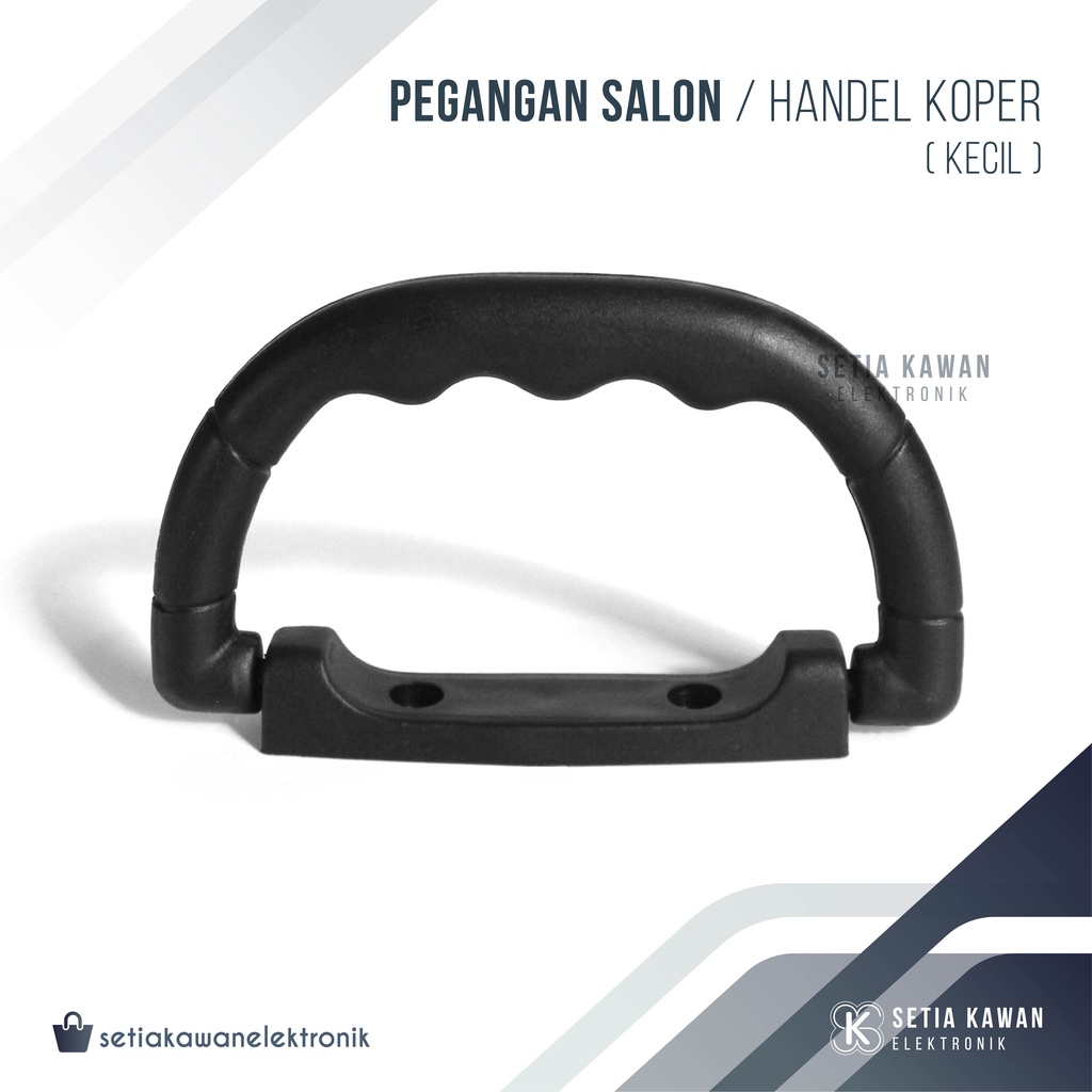 Jual Handle Pegangan Gagang Koper / Box Salon Speaker Plastik Hitam ...