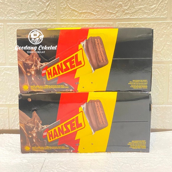 Jual Nabati Hansel Coklat / Nabati Hanzel BOX - Netto 12 pcs x 34 gr ...