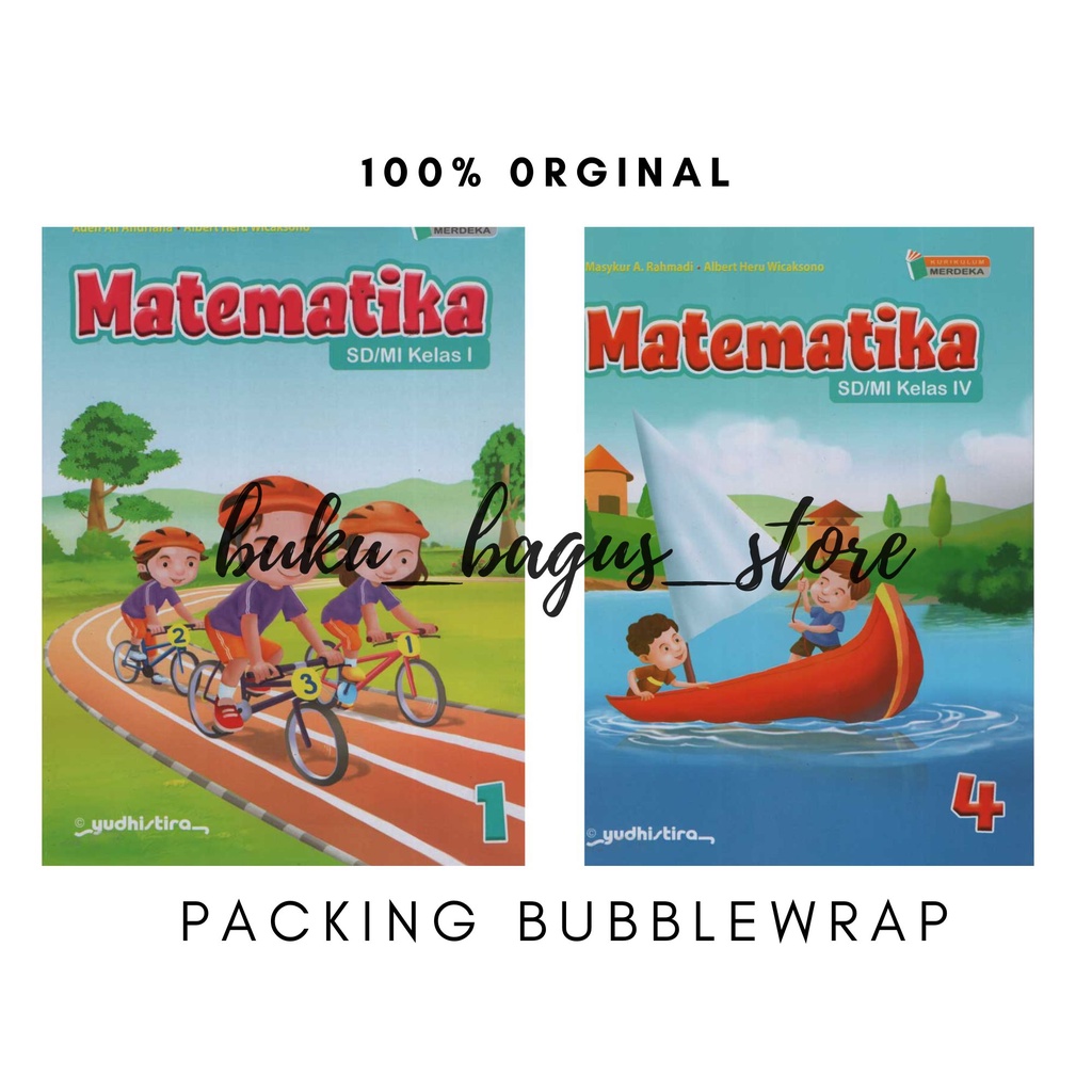 Jual Buku Matematika Kelas 1 & 4 SD Kur. Merdeka/Yudhistira | Shopee Indonesia