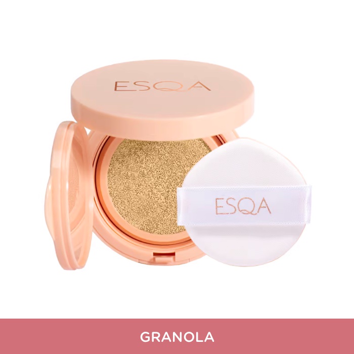 Jual ESQA Flawless Cushion Serum SPF 50+ PA+++ (Granola) | Shopee Indonesia