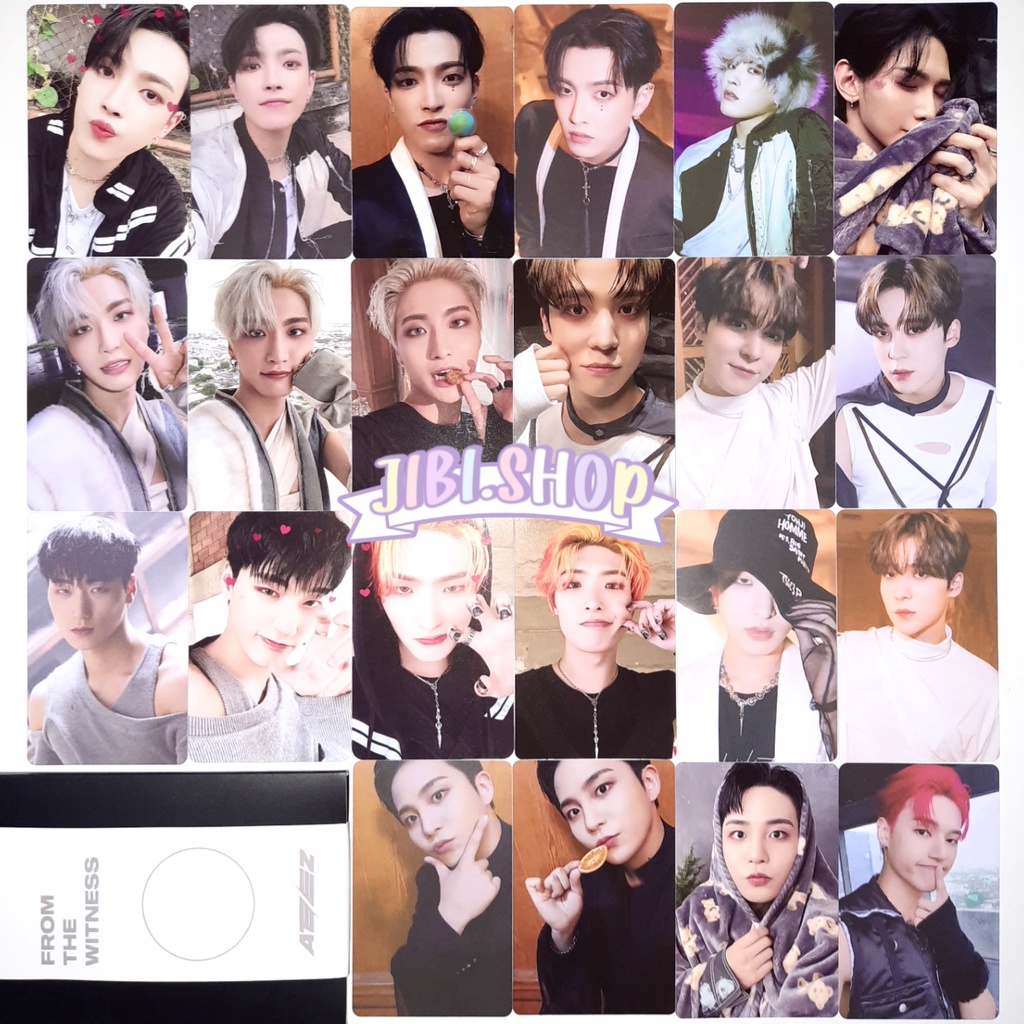 Jual (photocard) ateez hongjoong seonghwa yunho yeosang san wooyoung ...