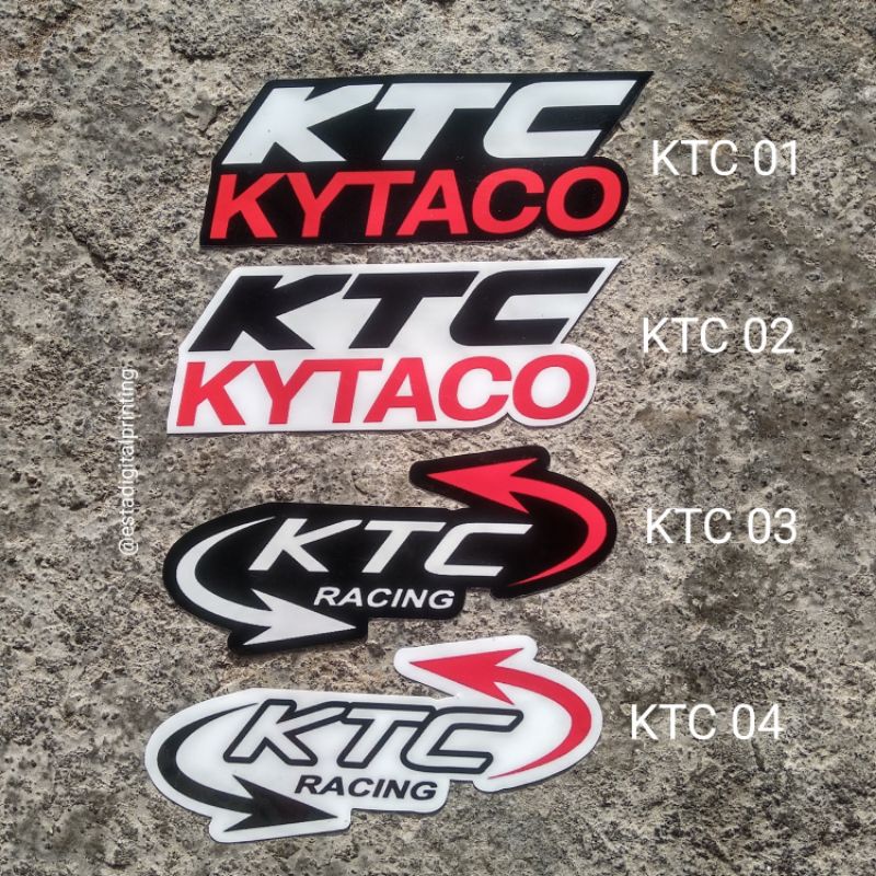 Jual Stiker Vynil logo KTC Kyataco Racing | Shopee Indonesia