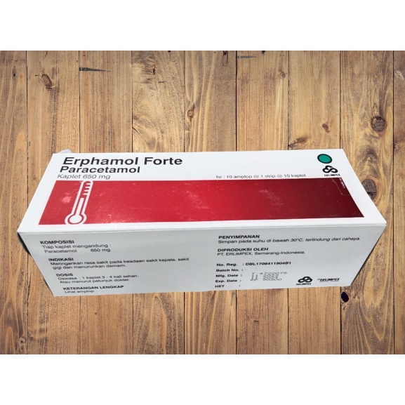 Jual ERPHAMOL FORTE TABLET PER BOX | Shopee Indonesia