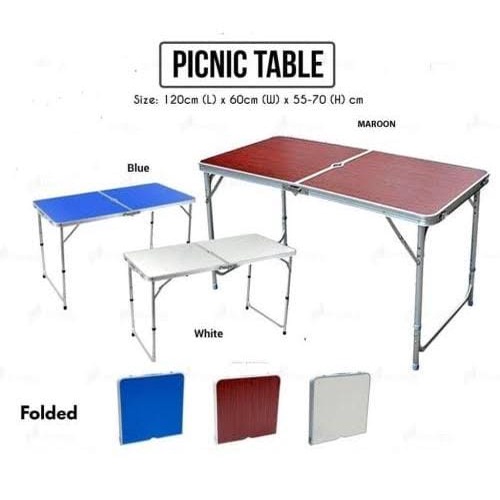 Jual MEJA LIPAT KOPER HPL MEJA SERBAGUNA MEJA LIPAT PORTABLE MEJA KAKI | Shopee Indonesia